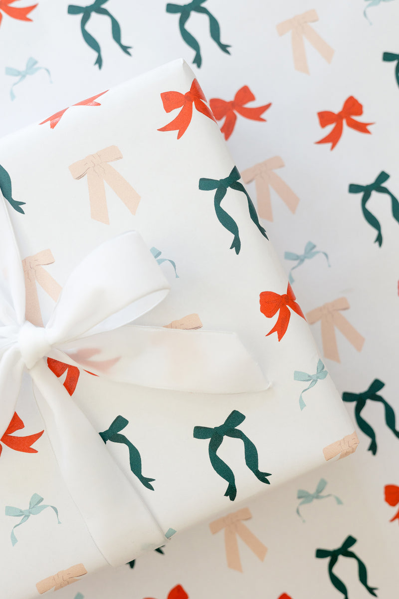 Holiday Bows Wrapping Paper – Joy Paper Co.
