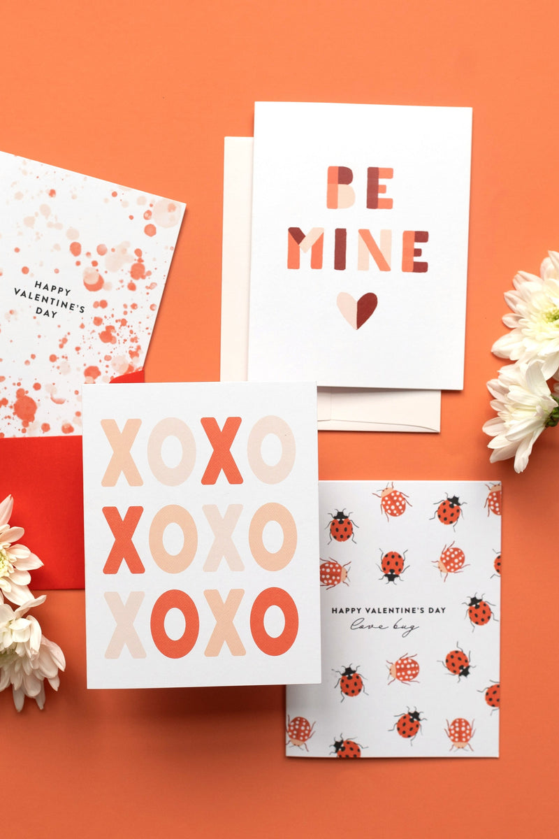 Be Mine Shapes Love / Valentine's Day Card – Joy Paper Co.