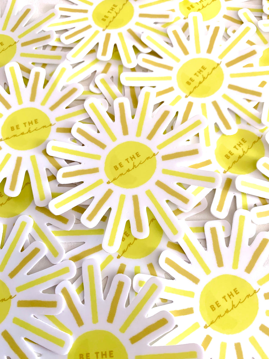 Be the Sunshine Sticker – Joy Paper Co.