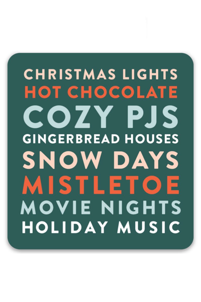 Christmas List Sticker – Joy Paper Co.