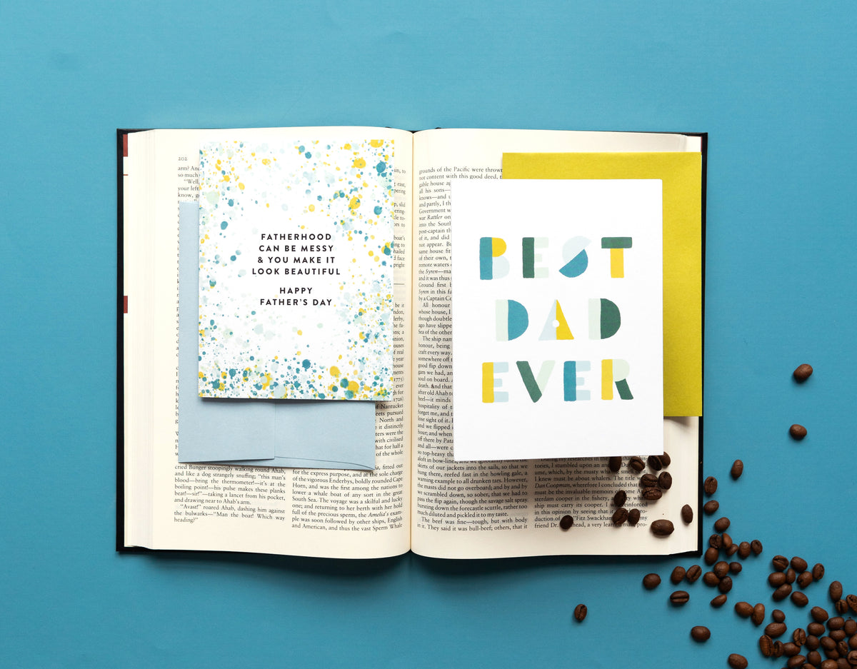 Fatherhood can be messy ... Father's Day Card – Joy Paper Co.