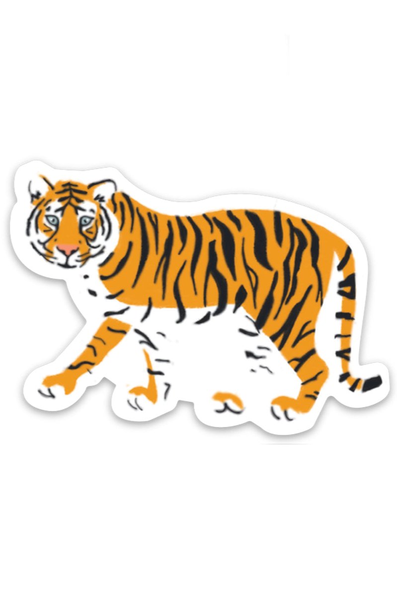Tiger stickers store