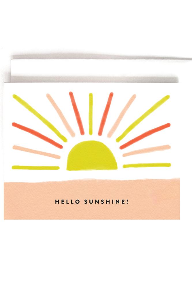 Hello Sunshine Card – Joy Paper Co.